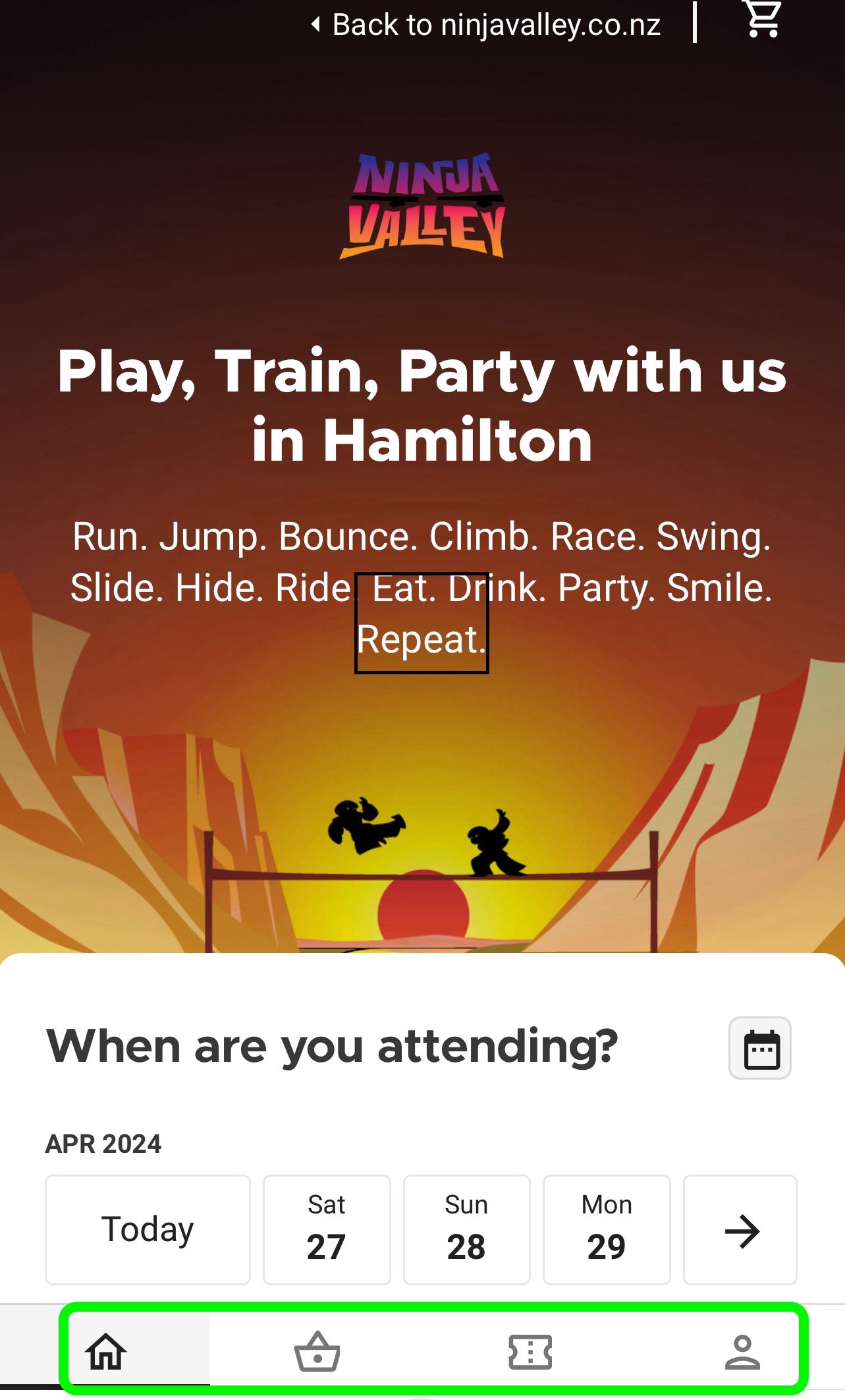 Purchasing a Ninja Club Membership – Ninja Valley